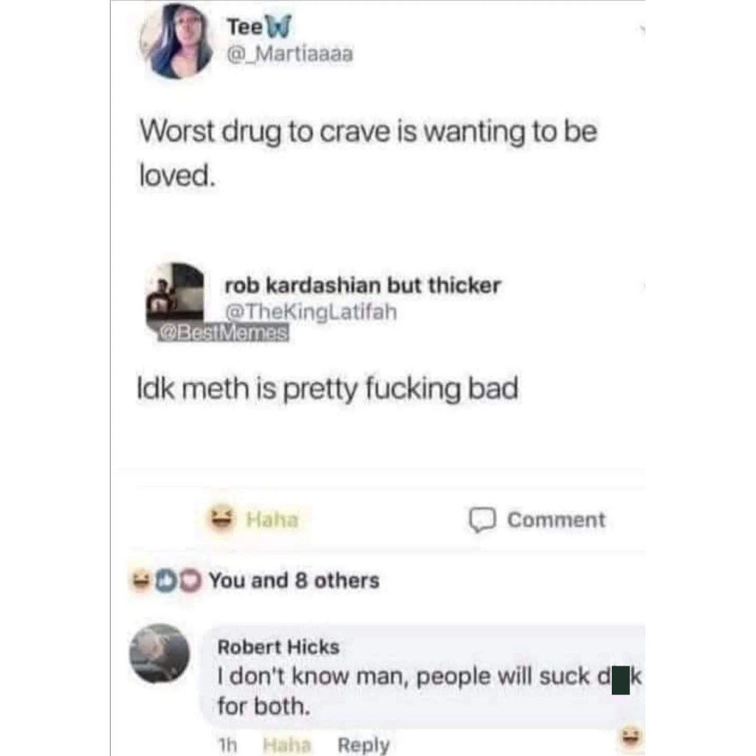 Love vs Meth: A Dank Meme Showdown
